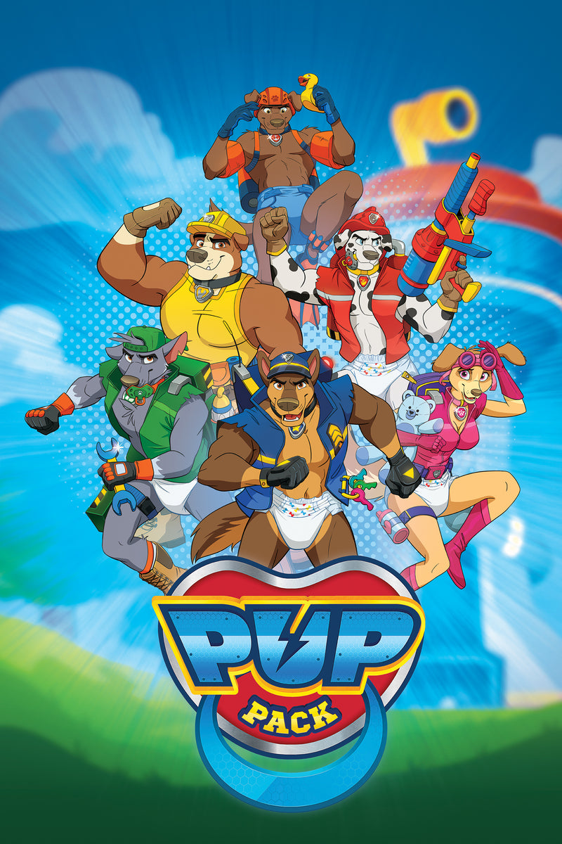 Pup Pack 24x36'' Poster – Good Boy Comics